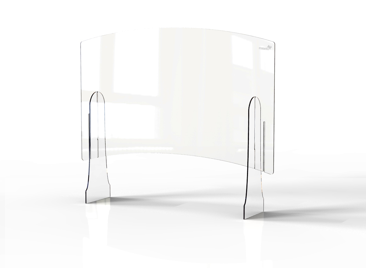 Rosseto Avant Guarde Shield Plus Serve 48 inch Wide Bi Level Sneeze ...