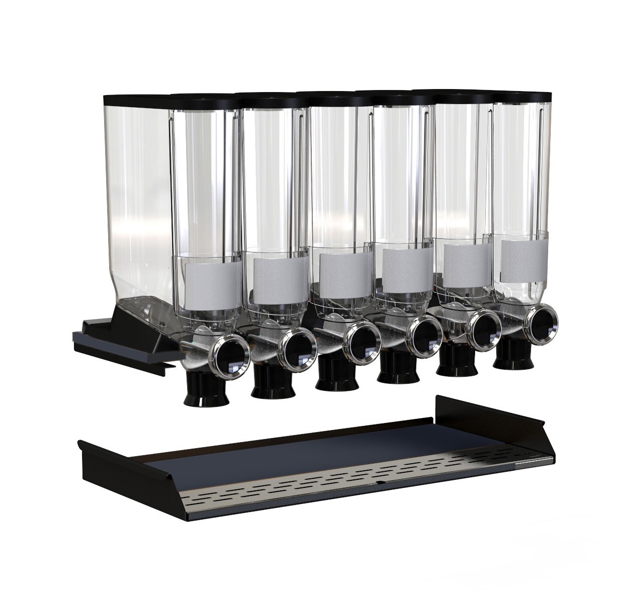 Rosseto Modulite Pro Bulk Topping Dispenser Kit, 33.5 Ã— 15.8 Ã— 27 inch