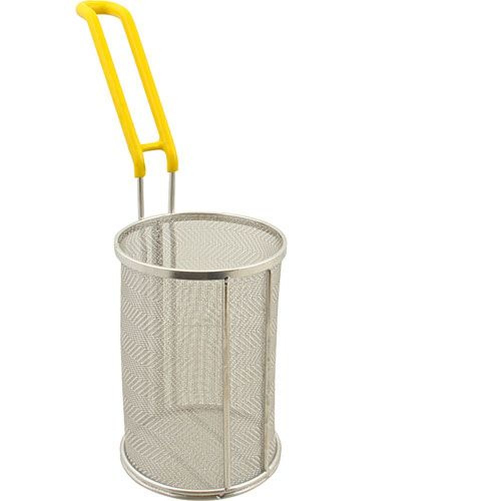Winco MPF-57 Stainless Steel Fine Mesh Short Pasta Insert Basket, 5 x 7 ...