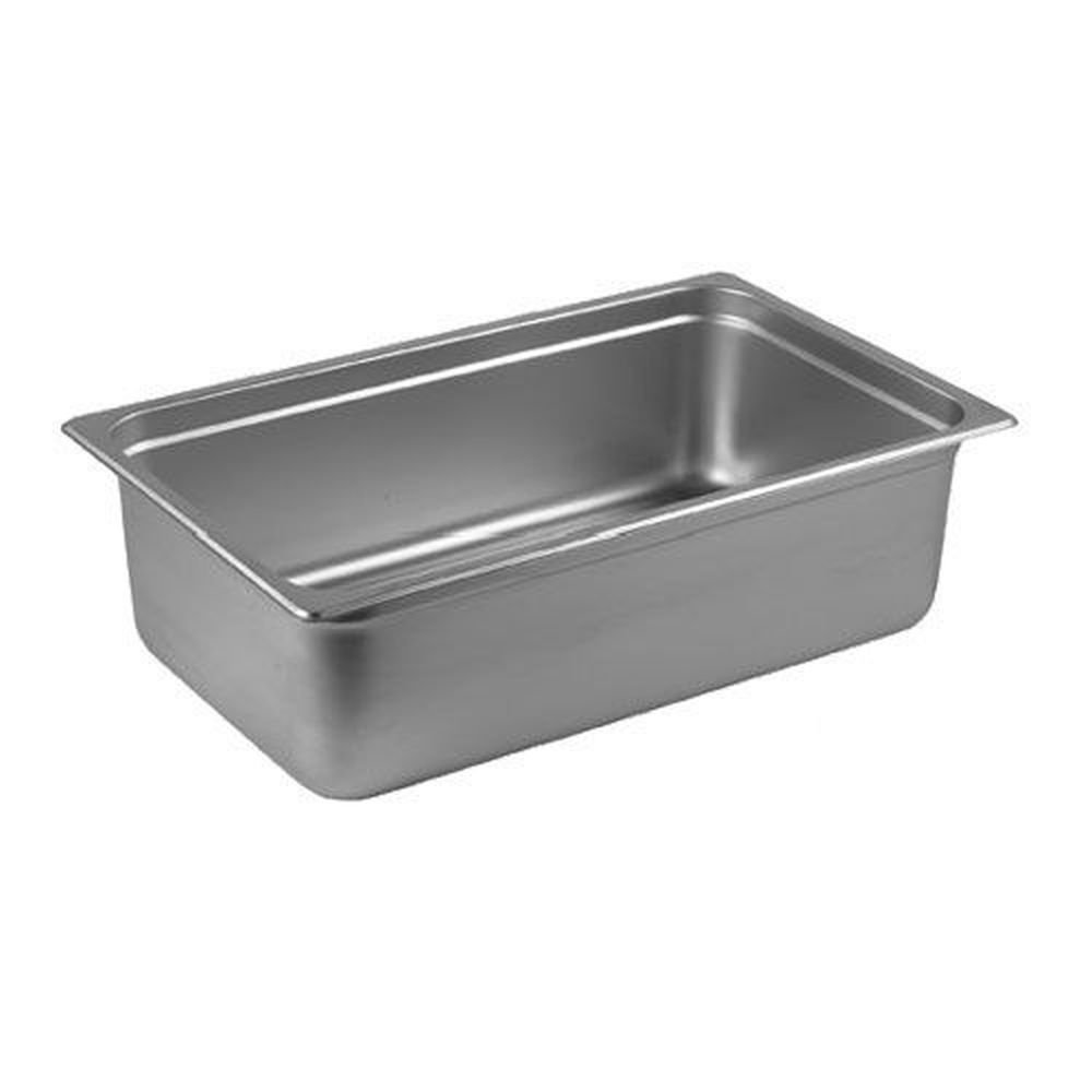 Winco SPJP-106 23 Gauge 18/8 Stainless Steel Full Size Anti-Jam Steam ...