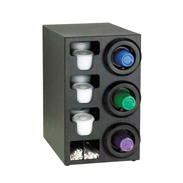 Dispense Rite STL Black Polystyrene Combination Cup Dispensing Cabinet ...