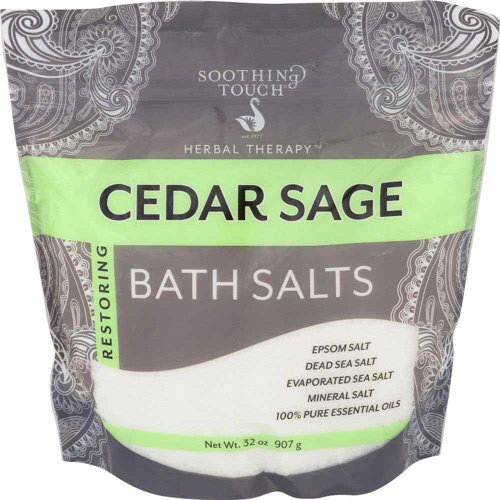 Soothing Touch Cedar Sage Bath Salt, 32 Ounce | FoodServiceDirect.com ...