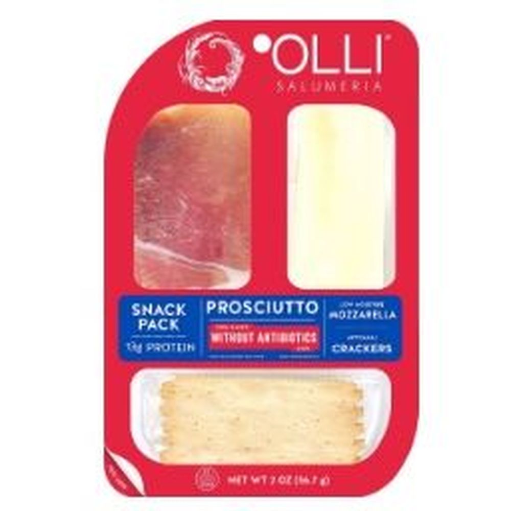 Olli Salumeria Prosciutto and Mozzarella Snack Pack, 2 Ounce -- 10 per case