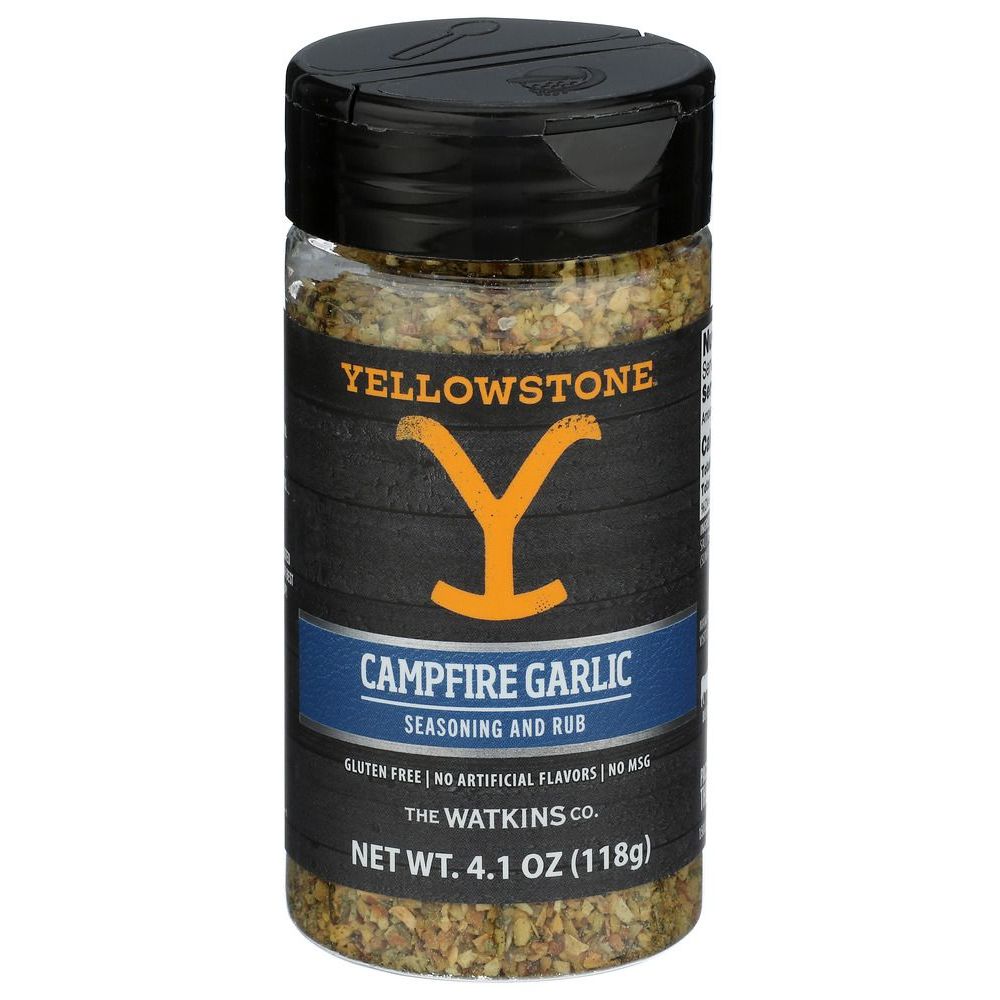 Yellowstone Campfire Garlic Seasoning and Rub, 4.1 Ounce -- 6 per case
