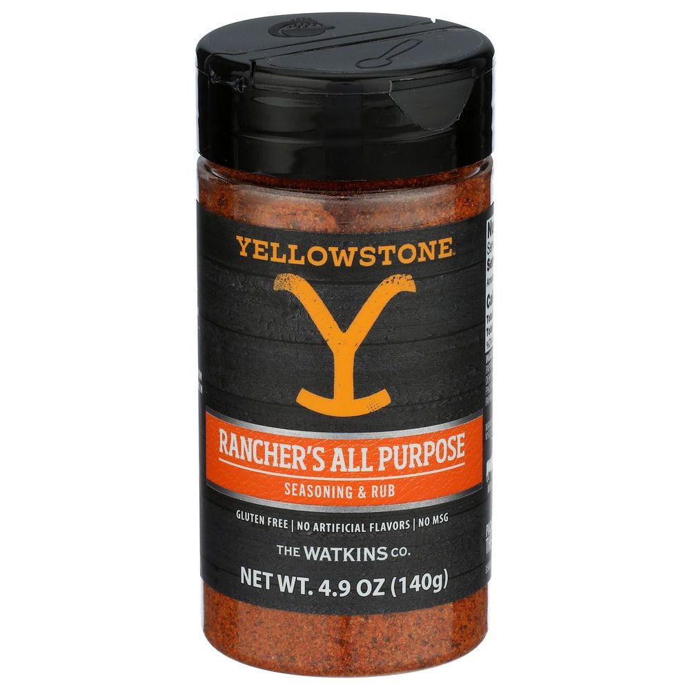 Yellowstone Ranchers All Purpose Seasoning and Rub, 4.9 Ounce -- 6 per case