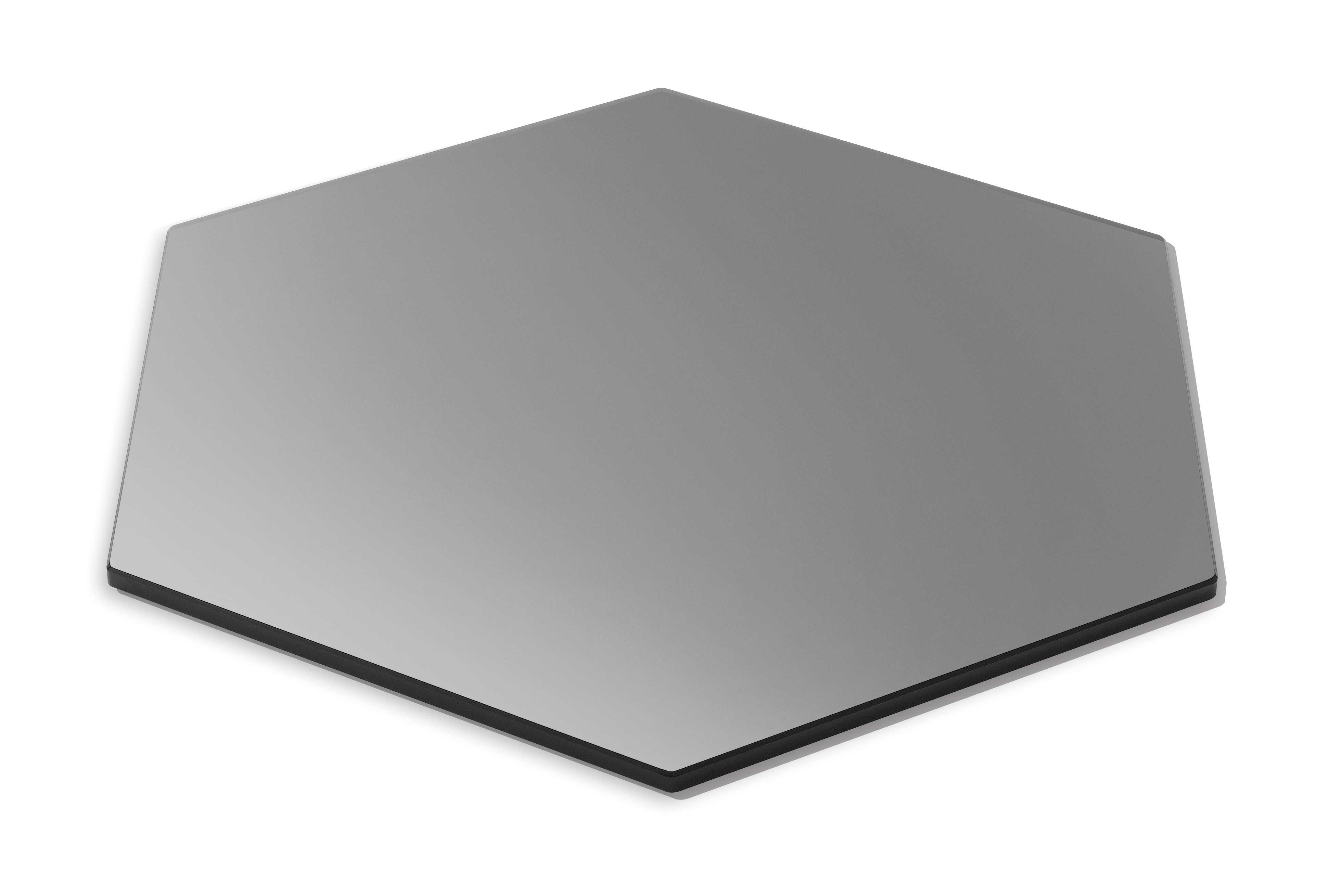 Rosseto Honeycomb Large Black Acrylic Surface, 18.25 x 16.25 x 0.38 inch