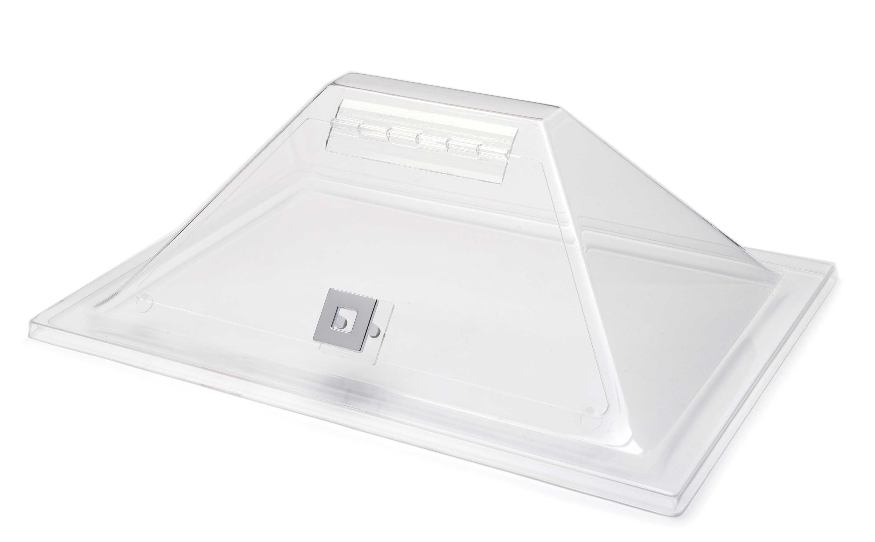 Rosseto Clear Acrylic Extra Large Pyramid Cover with Flip Door for ...