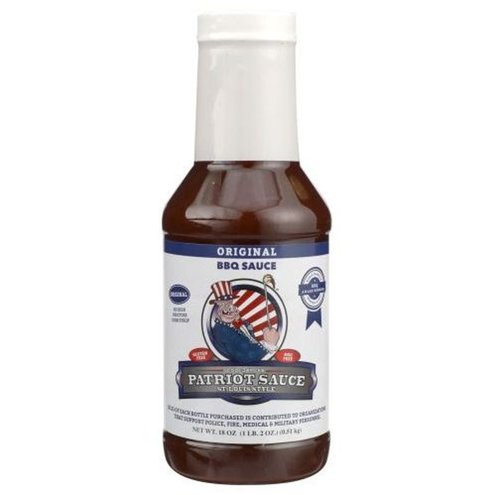 Code 3 Spices Original Patriot BBQ Sauce, 18 Ounce -- 6 per case