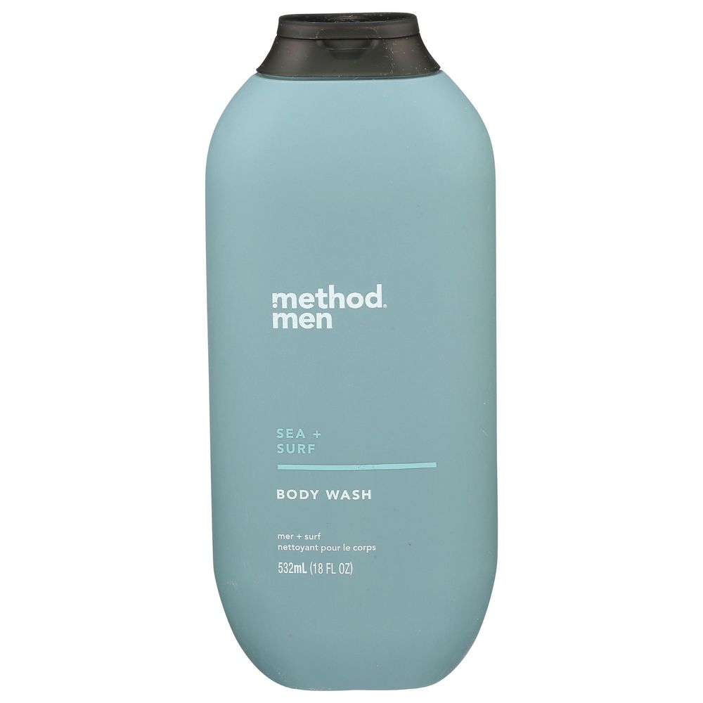 Method Men Sea Plus Surf Body Wash, 18 Ounce