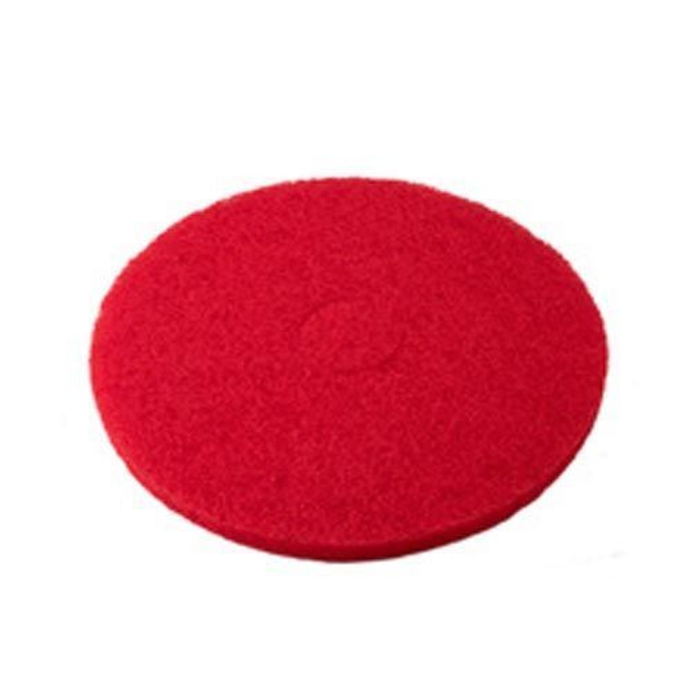 Performance Plus Red Round Buffing Pad, 17 inch -- 5 per case