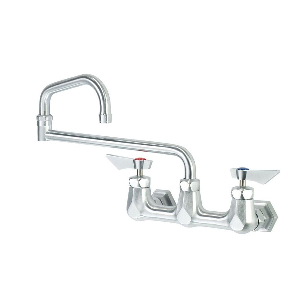 Krowne Diamond Series 8 inch Center Wall Mount Faucet with 18 inch ...
