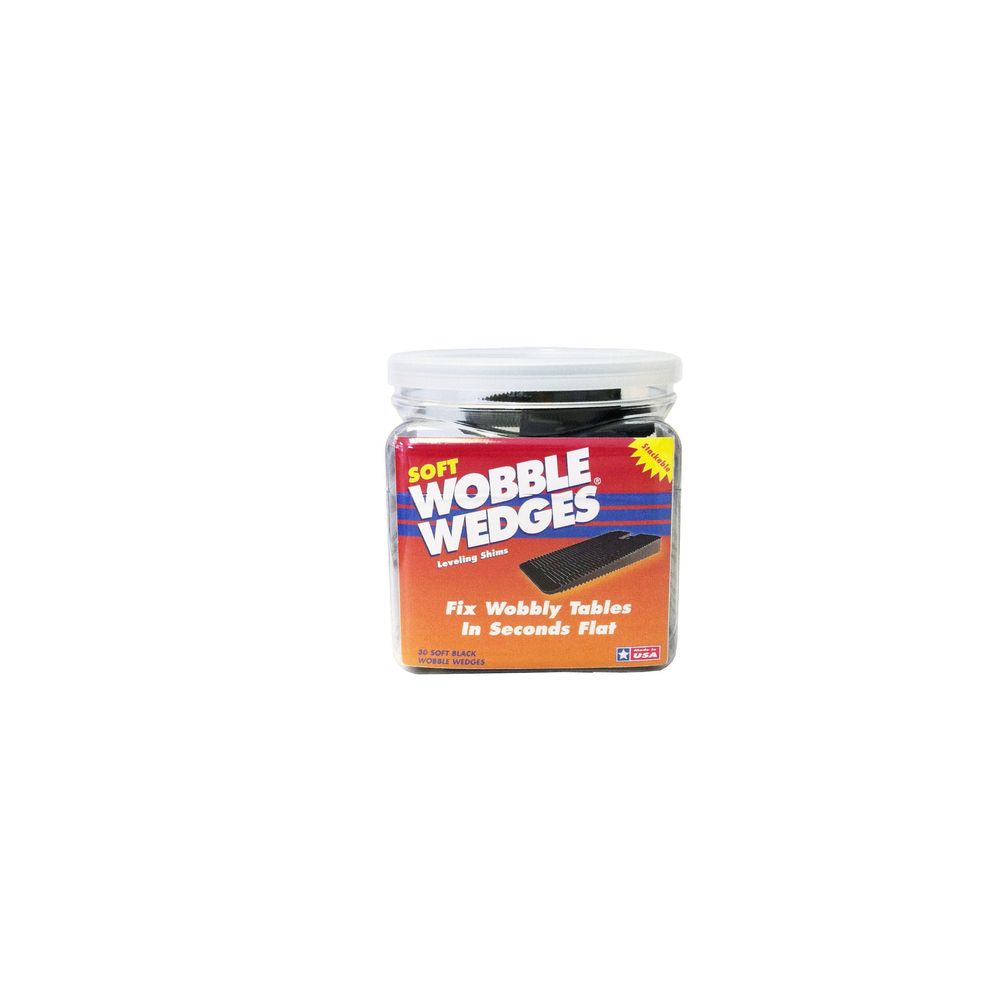 Krowne Soft Black Wobble Wedges | FoodServiceDirect