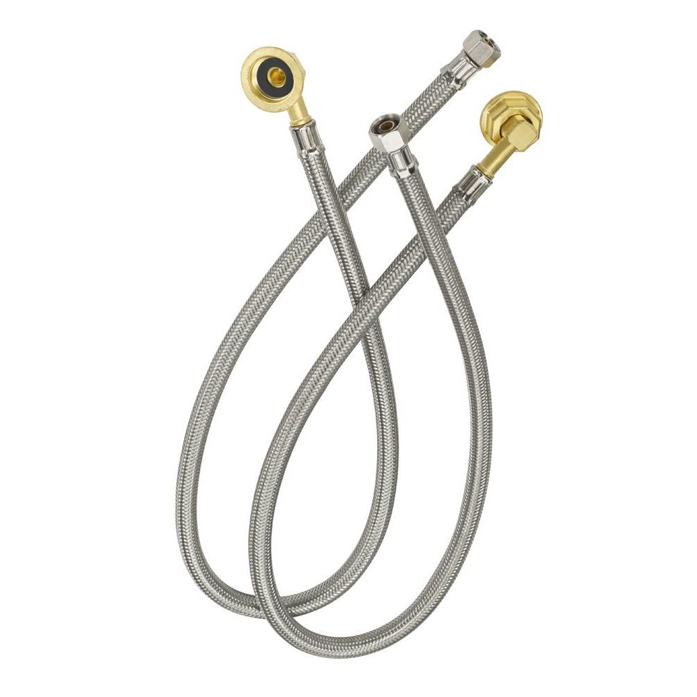 Krowne Royal Series E-Z Install Flexible Water Line Kit, 22 inch Long ...