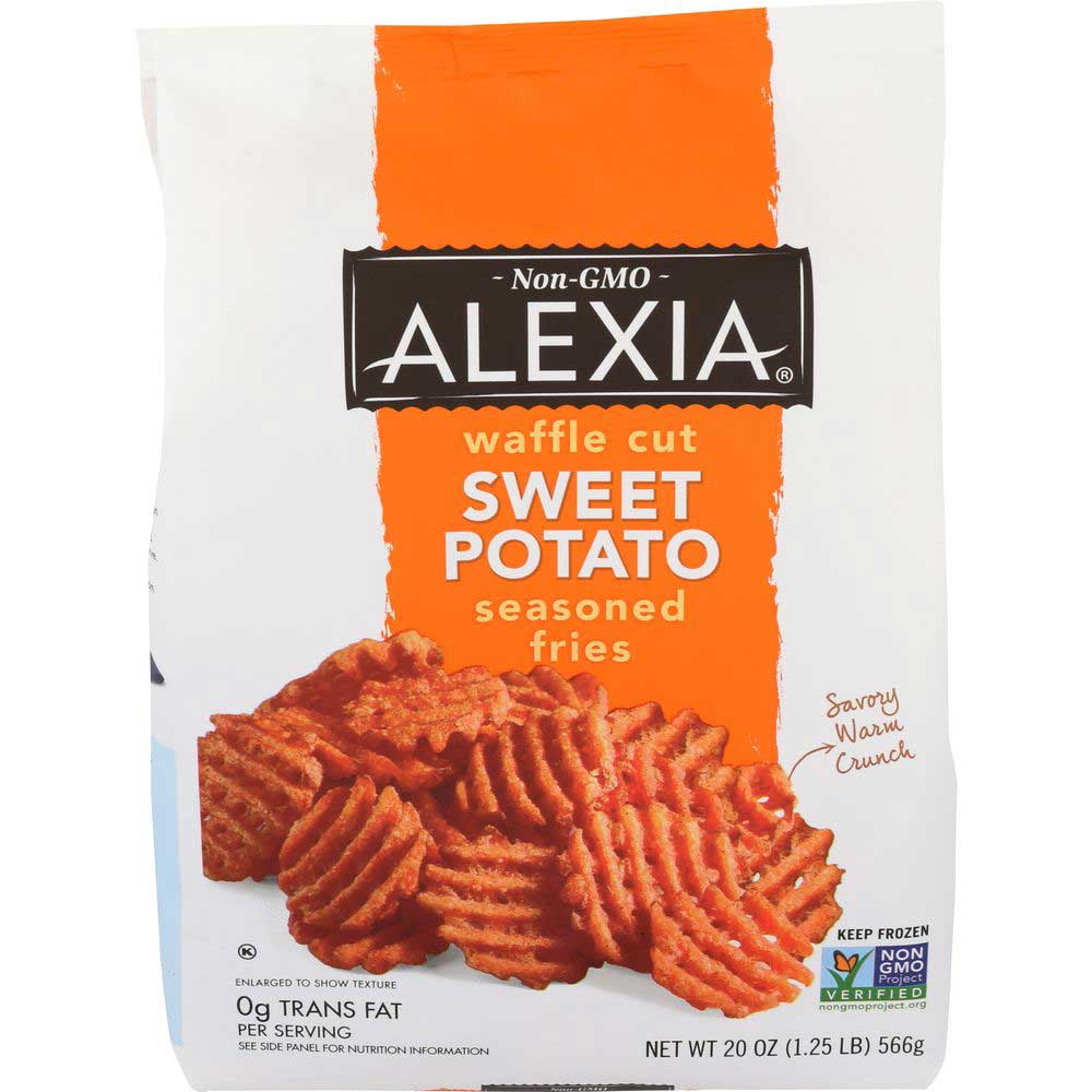 Alexia Foods Waffle Cut Seasoned Salt Sweet Potato Case | FoodServiceDirect