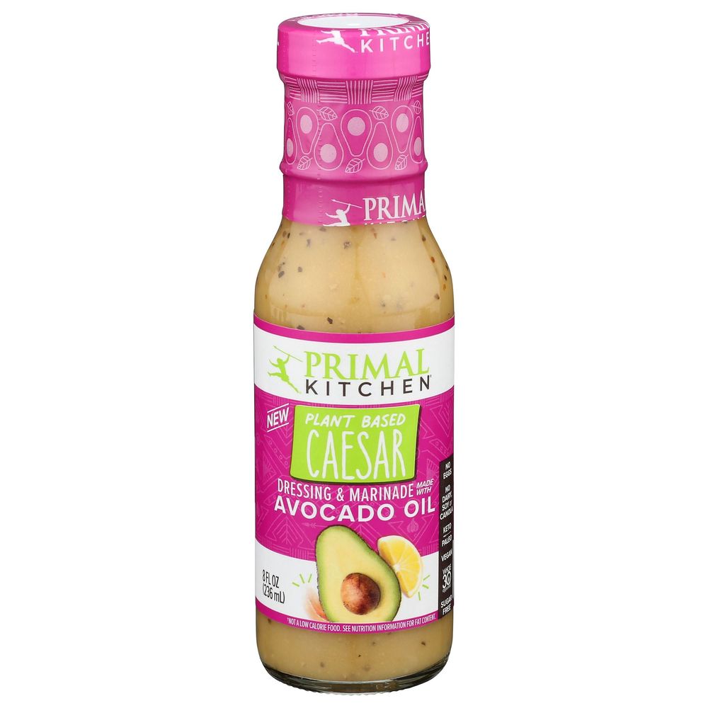Primal Kitchen Plant Based Caesar Dressing and Marinade with Avocado ...