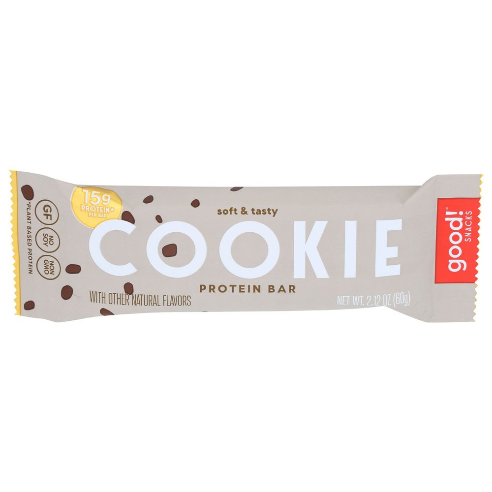 Good Snacks Cookie Protein Bar, 2.12 Ounce -- 12 per case