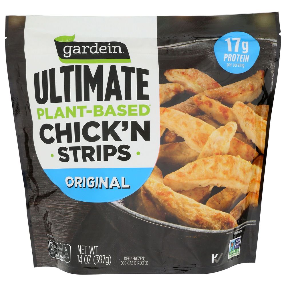 Gardein Ultimate Plant-Based Original Chicken Strips, 14 Ounce -- 6 per ...