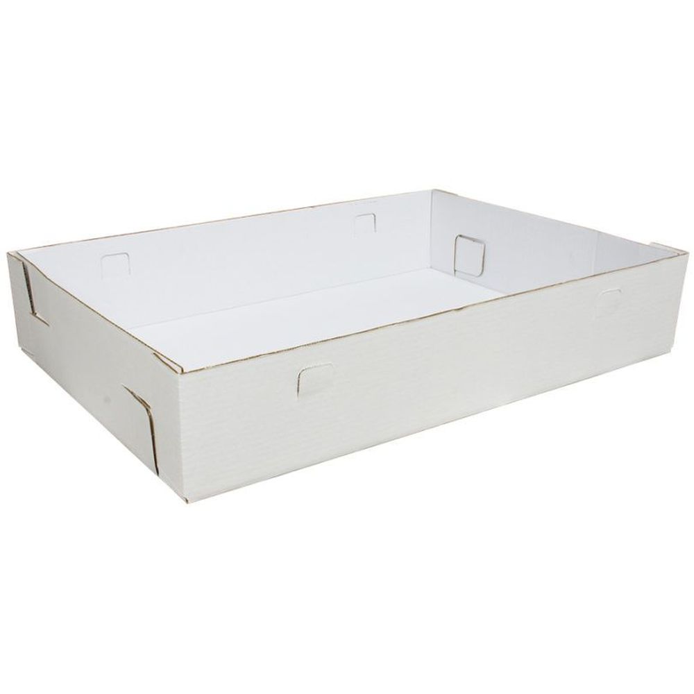 Inno-Pak Corrugate Full Sheet Single Wall Cake Box, 26 x 18 x 4 inch ...