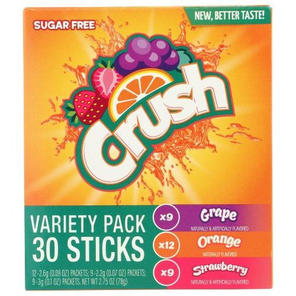 Crush Flavor Enhancer - Variety Pack, 2.75 Ounce -- 6 per case