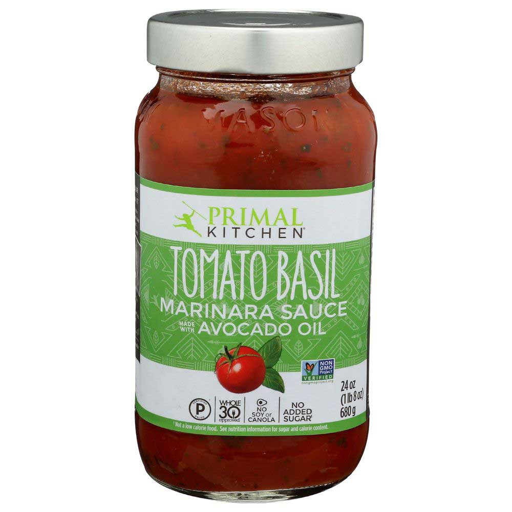 Primal Kitchen Tomato Basil Marinara Sauce, 24 Ounce -- 6 per case