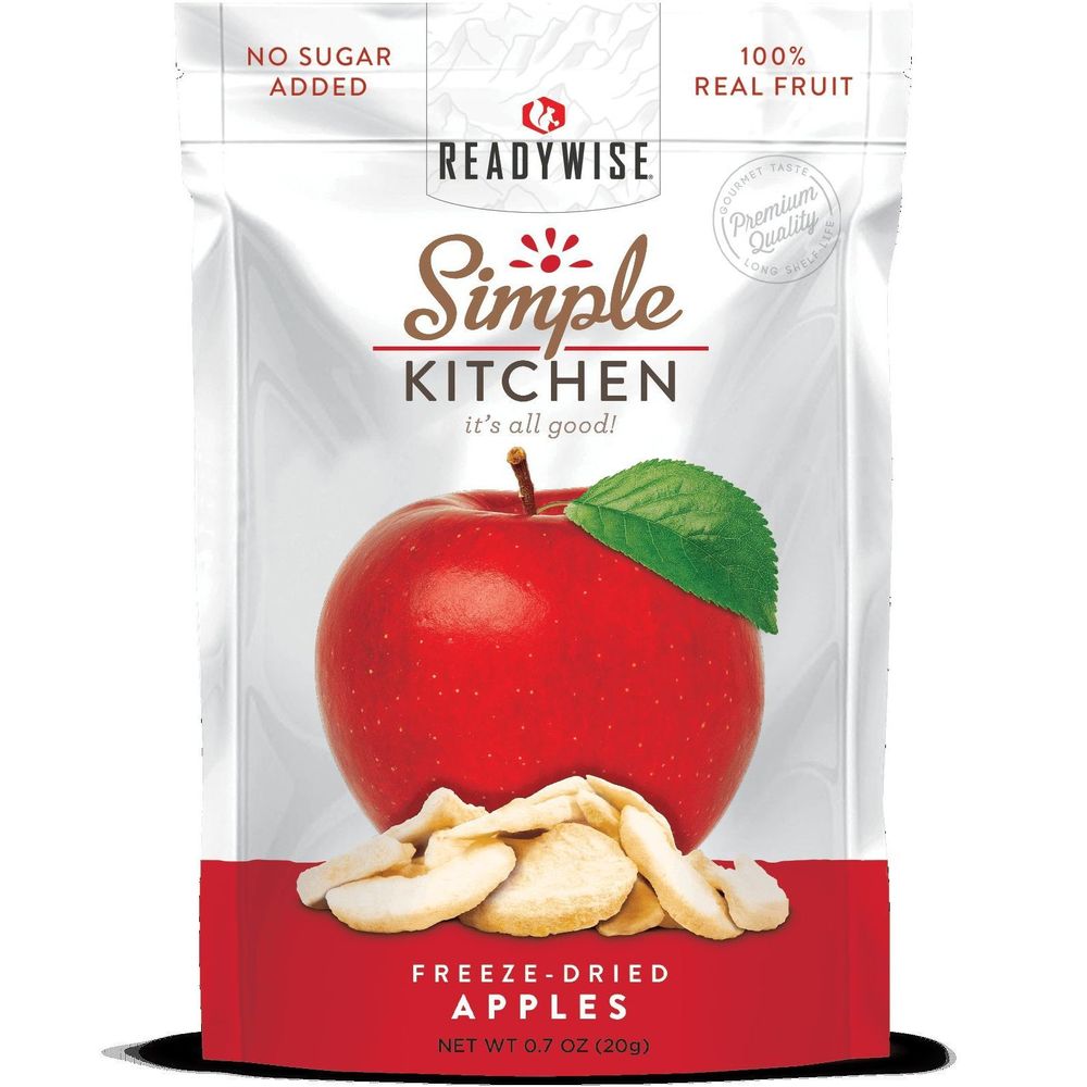 Simple Kitchen Organic Freeze-Dried Sweet Apples, 0.7 Ounce -- 6 per case