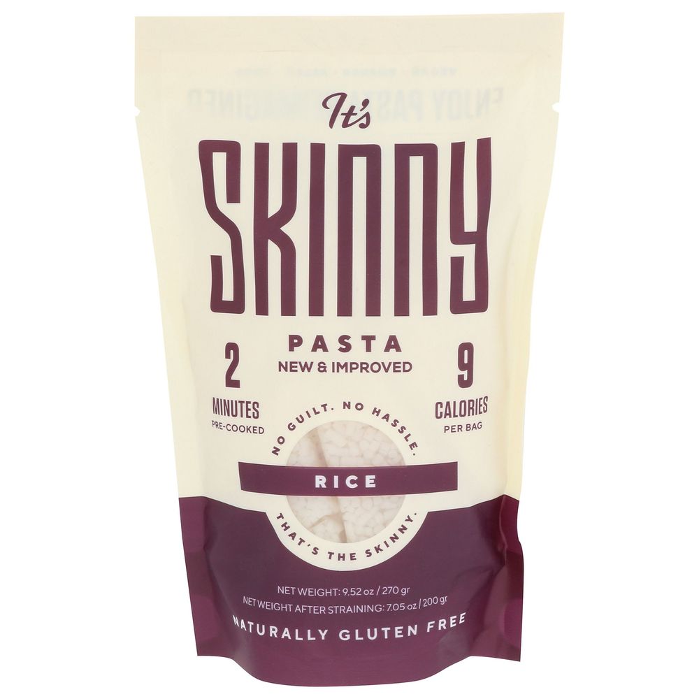Its Skinny Rice Shape Pasta, 9.52 Ounce -- 6 per case