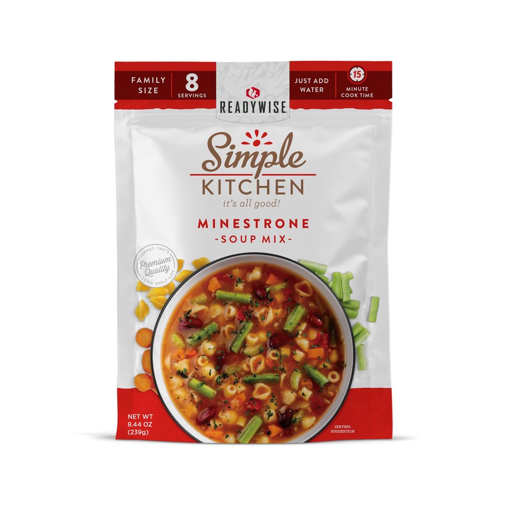 Simple Kitchen Minestrone Soup Mix, 8.44 Ounce -- 6 per case
