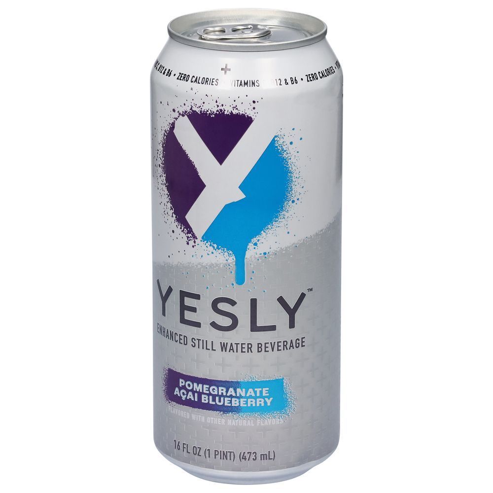 Yesly Pomegranate Acai Blueberry Functional Water, 16 Fluid Ounce -- 12 ...
