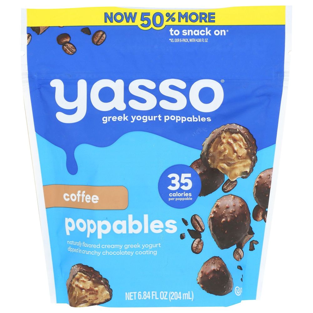 Yasso Coffee Greek Yogurt Poppables, 6.84 Ounce -- 10 per case