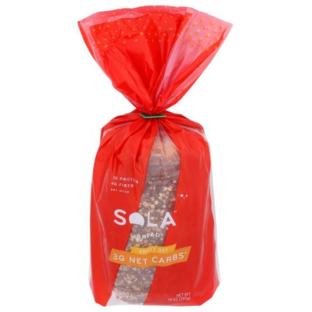 SOLA Sweet Oat Bread, 14 Ounce -- 6 per case