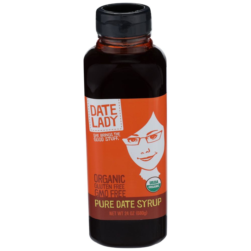 Date Lady Organic Original Pure Date Syrup, 24 Ounce -- 8 per case