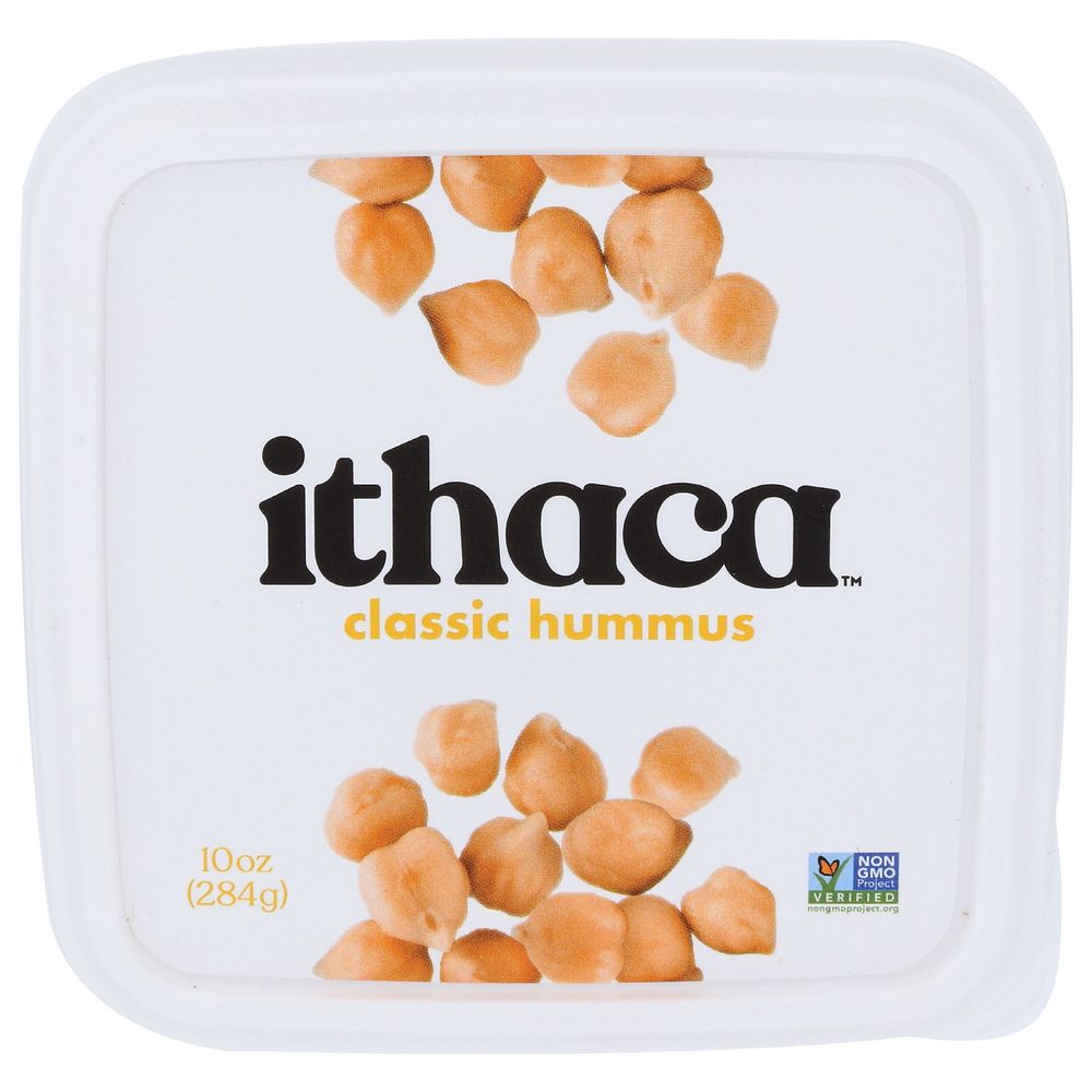 Ithaca Cold Crafted Classic Hummus, 10 Ounce -- 6 per case
