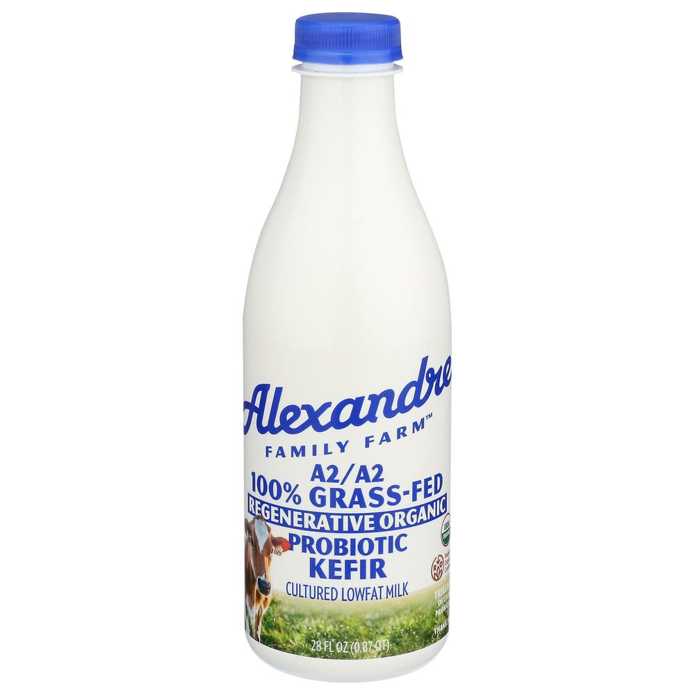 Alexandre Family Farm Regenerative Organic A2/A2 Probiotic Lowfat Kefir ...
