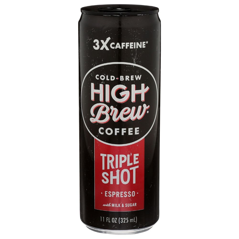 High Brew Triple Shot Espresso Cold Brew Coffee, 11 Fluid Ounce -- 12 ...