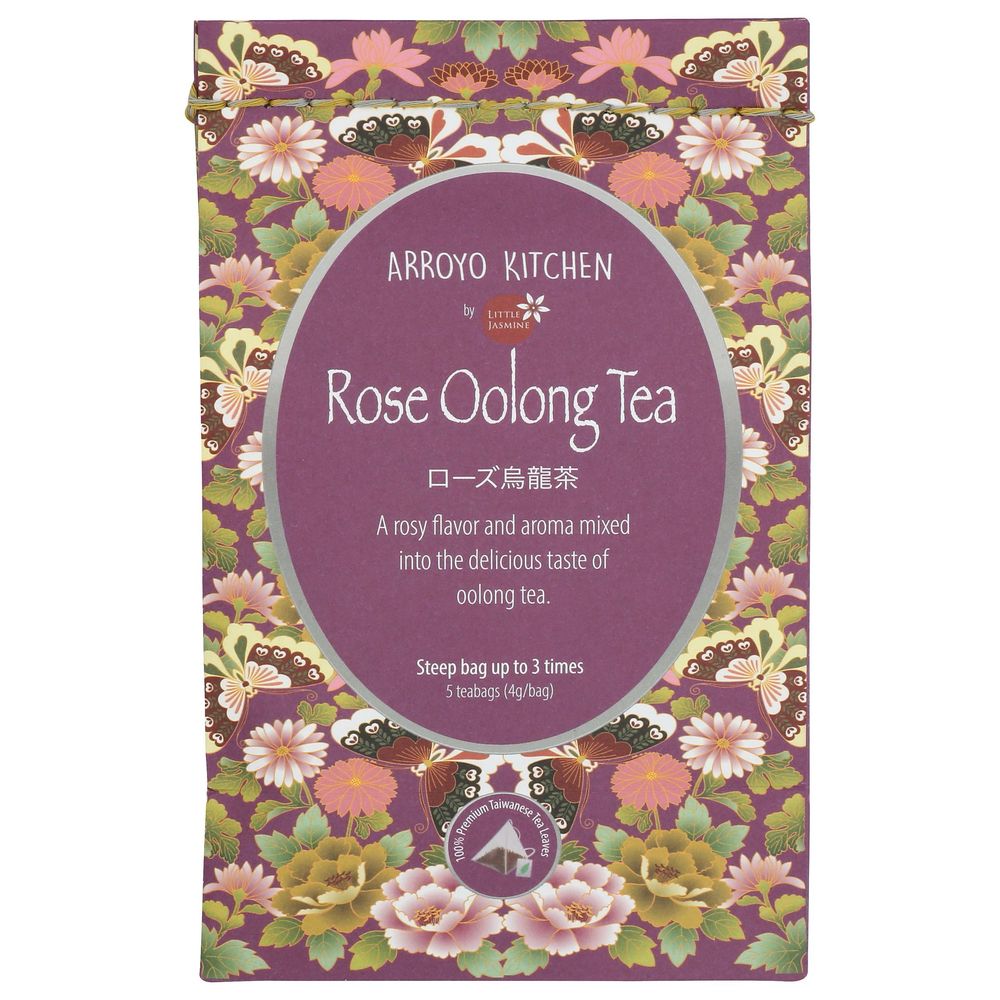 Arroyo Kitchen Rose Oolong Tea Bag, 0.7 Ounce -- 6 per case