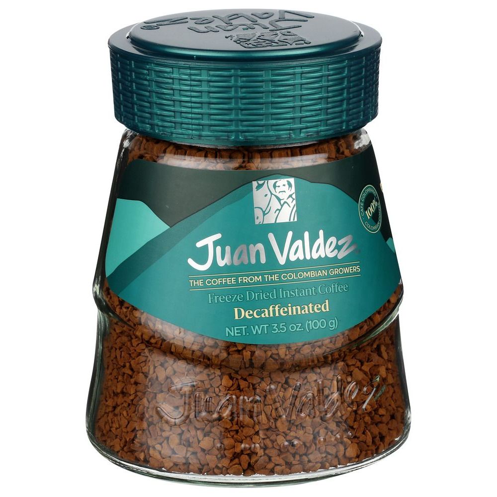 Juan Valdez Decaffeinated Instant Coffee, 3.5 Ounce -- 6 per case