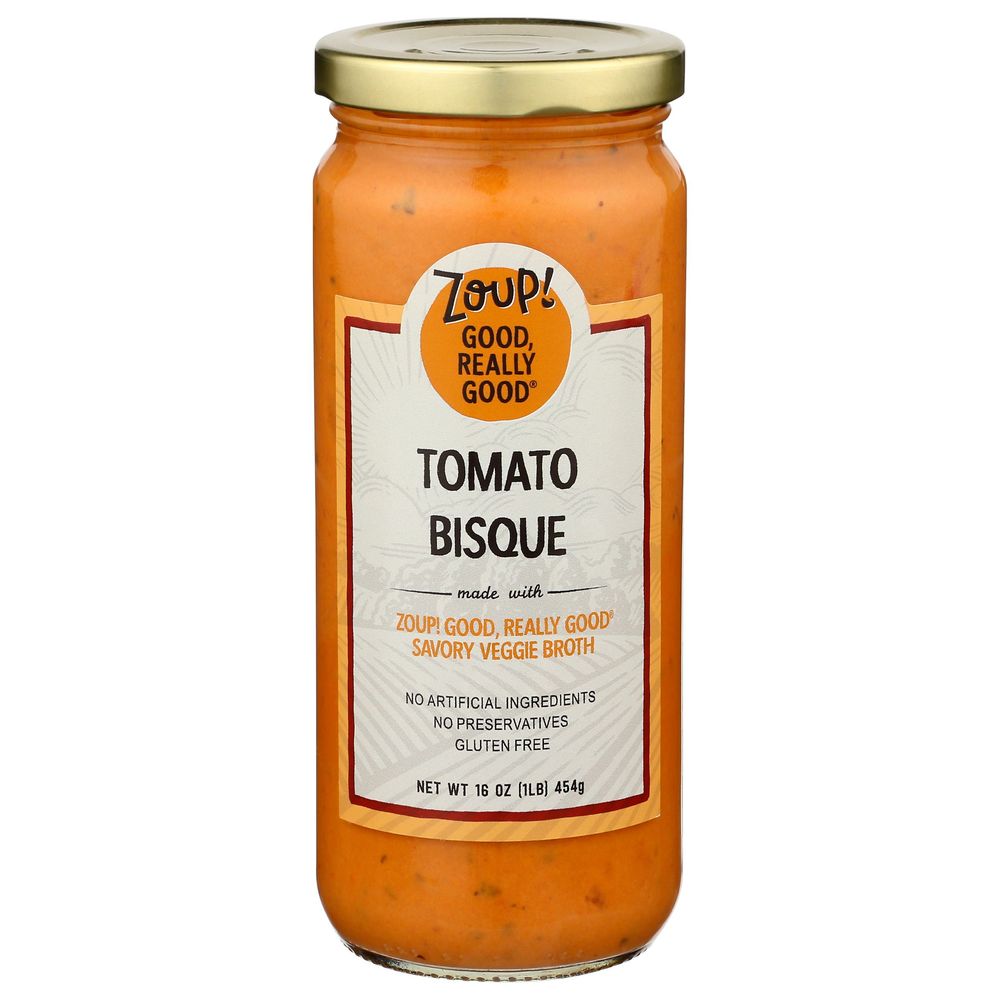 Zoup Tomato Bisque Soup, 16 Fluid Ounce -- 6 per case