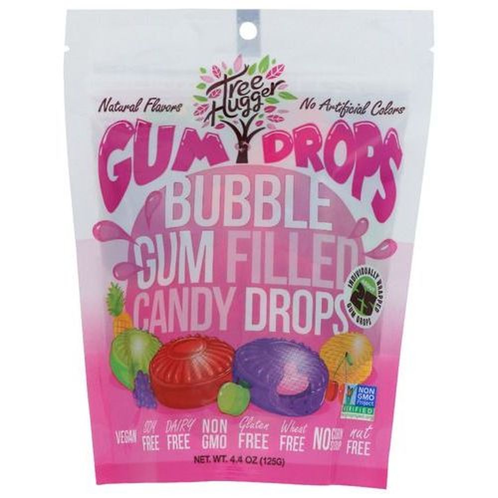 Tree Hugger Bubble Gum Filled Candy Drops, 4.4 Ounce -- 12 per case ...