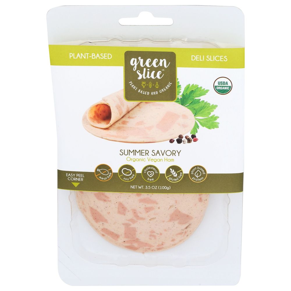Green Slice Summer Savory Deli Slices, 3.5 Ounce -- 10 per case