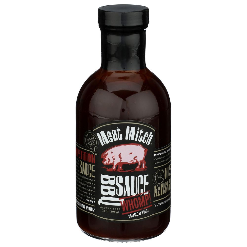 Meat Mitch WHOMP BBQ Sauce, 21 Ounce -- 6 per case | FoodServiceDirect ...