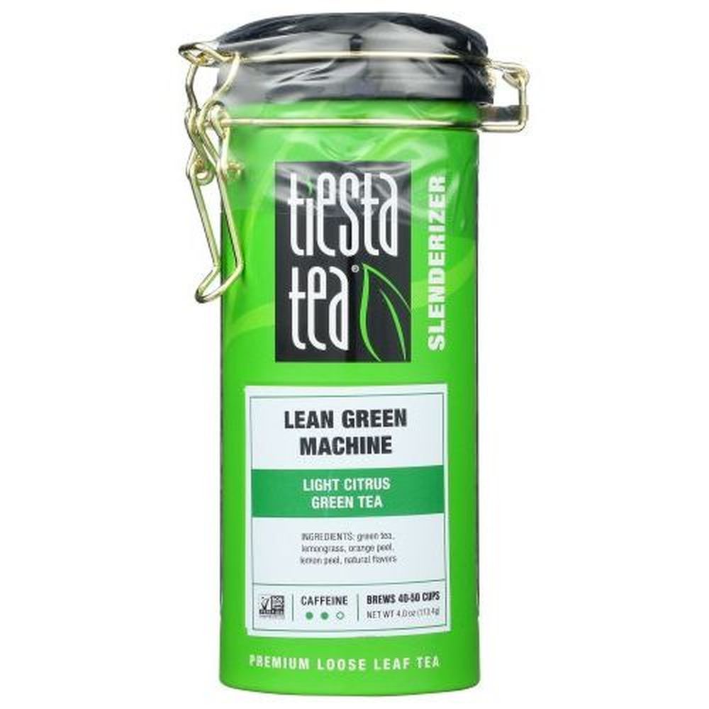 Tiesta Tea Slenderizer Lean Green Machine Light Citrus Green Tea, 4 ...