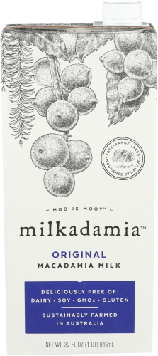 Milkadamia Original Macadamia Milk, 32 Fluid Ounce -- 6 per case