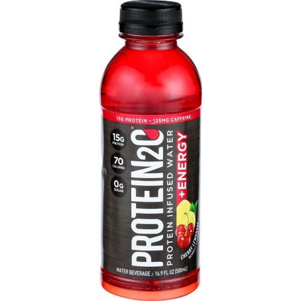 Protein2o Cherry Lemonade Protein Infused Water, 16.9 Fluid Ounce -- 12 ...