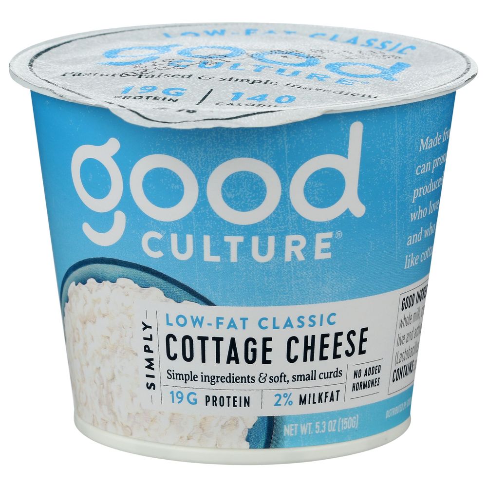 Good Culture Two Percent Low Fat Classic Simply Cottage Cheese ...