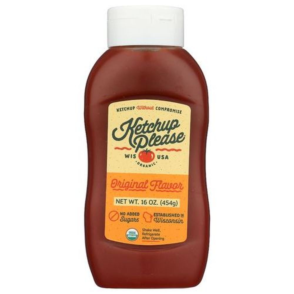 Ketchup Please Original Flavor Ketchup, 16 Ounce -- 6 per case