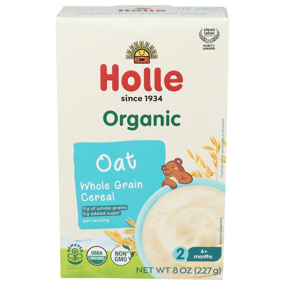 Holle Organic Oat Whole Grain Cereal | FoodServiceDirect