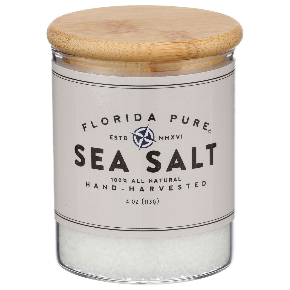 Florida Pure Sea Salt, 4 Ounce -- 6 per case | FoodServiceDirect.com - Widest Variety in Food ...