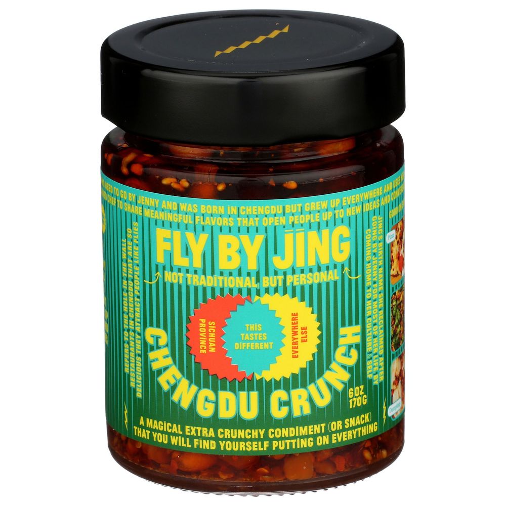 Fly By Jing Chengdu Crunchy Hot Sauce, 6 Ounce -- 6 per case