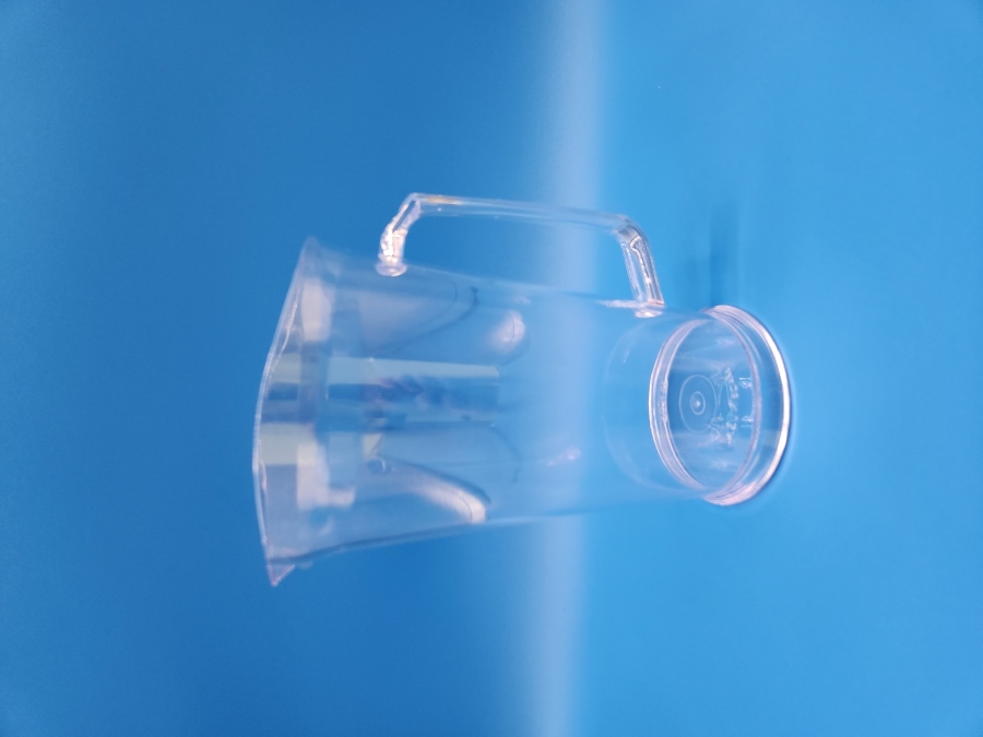 Lesko Clear Crystal Styrene Pitcher, 32 Ounce -- 24 per case