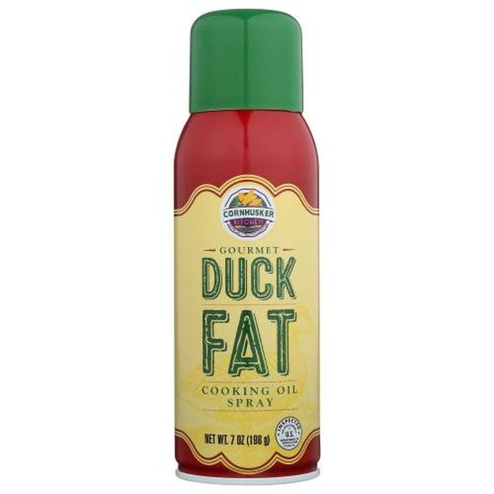 Cornhusker Kitchen Gourmet Duck Fat Cooking Oil Spray, 7 Ounce -- 6 per ...